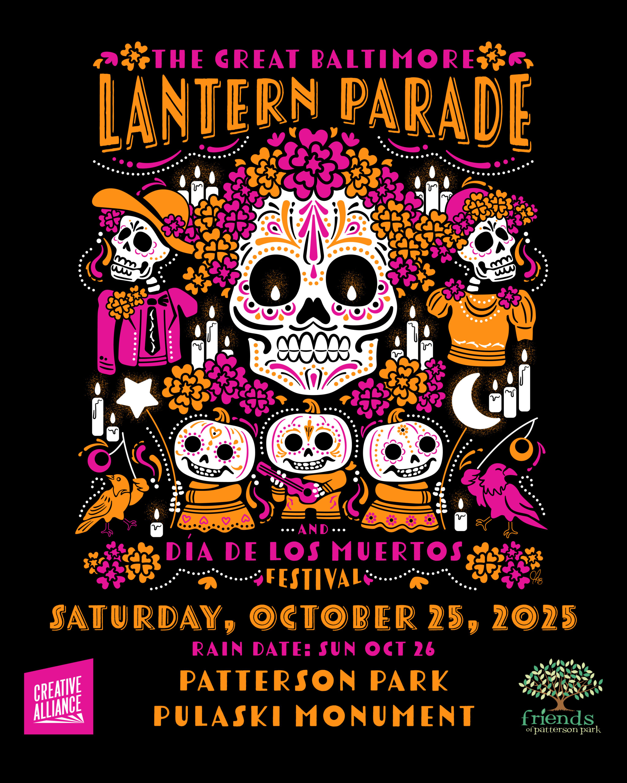 Creative Alliance | Great Baltimore Lantern Parade & Dia de Los Muertos Festival 2025